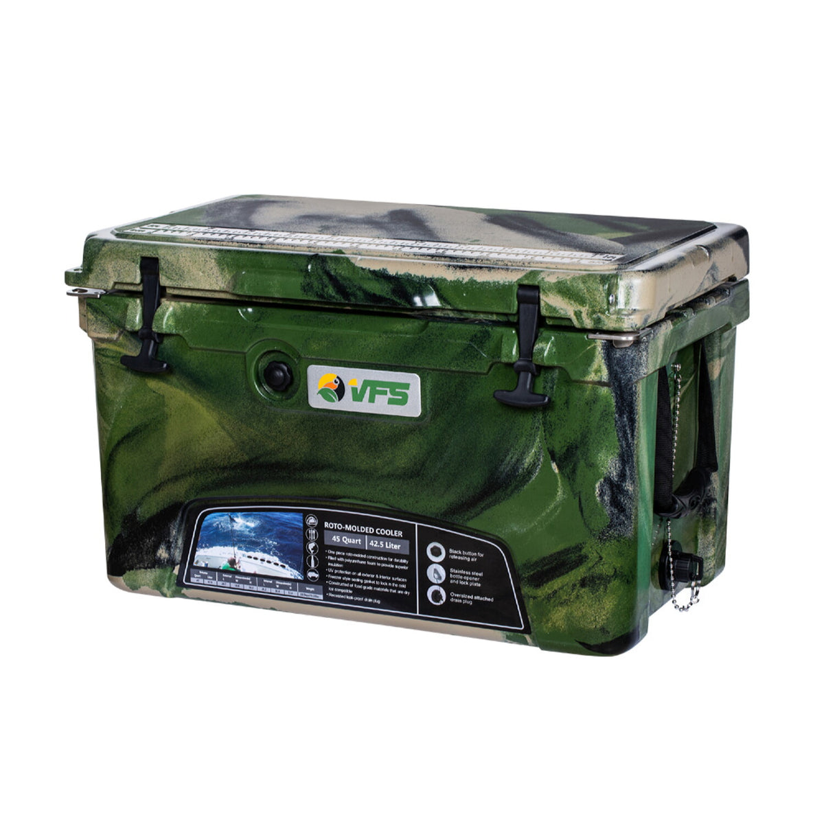COOLER 45QT - ARMY CAMO
